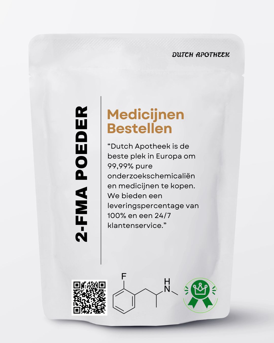 2 FMA Kopen - 97%+ Zuivere Pellets & Poeder - Alpha Pro-Inc